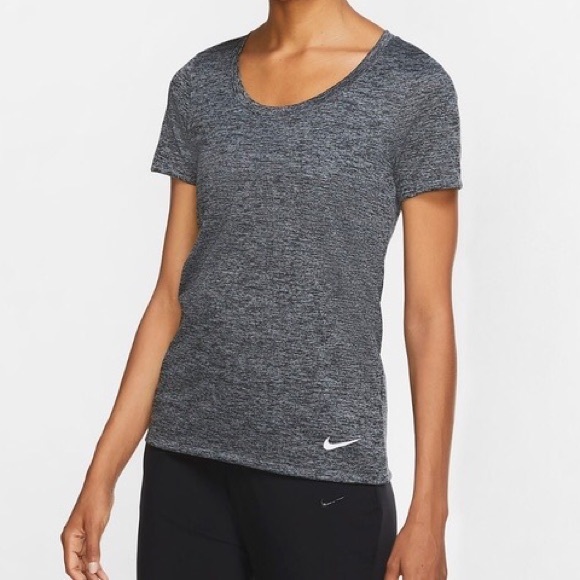 Nike | Tops | Nike Dryfit Womens Gray Top | Poshmark